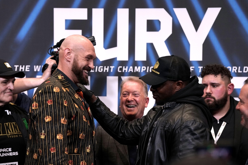 STAR PREVIEW Sat: Tyson Fury v Dillian Whyte – Football & Racing News ...